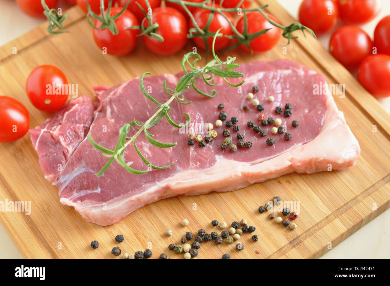 Rumpsteak filet hi-res stock photography and images - Alamy