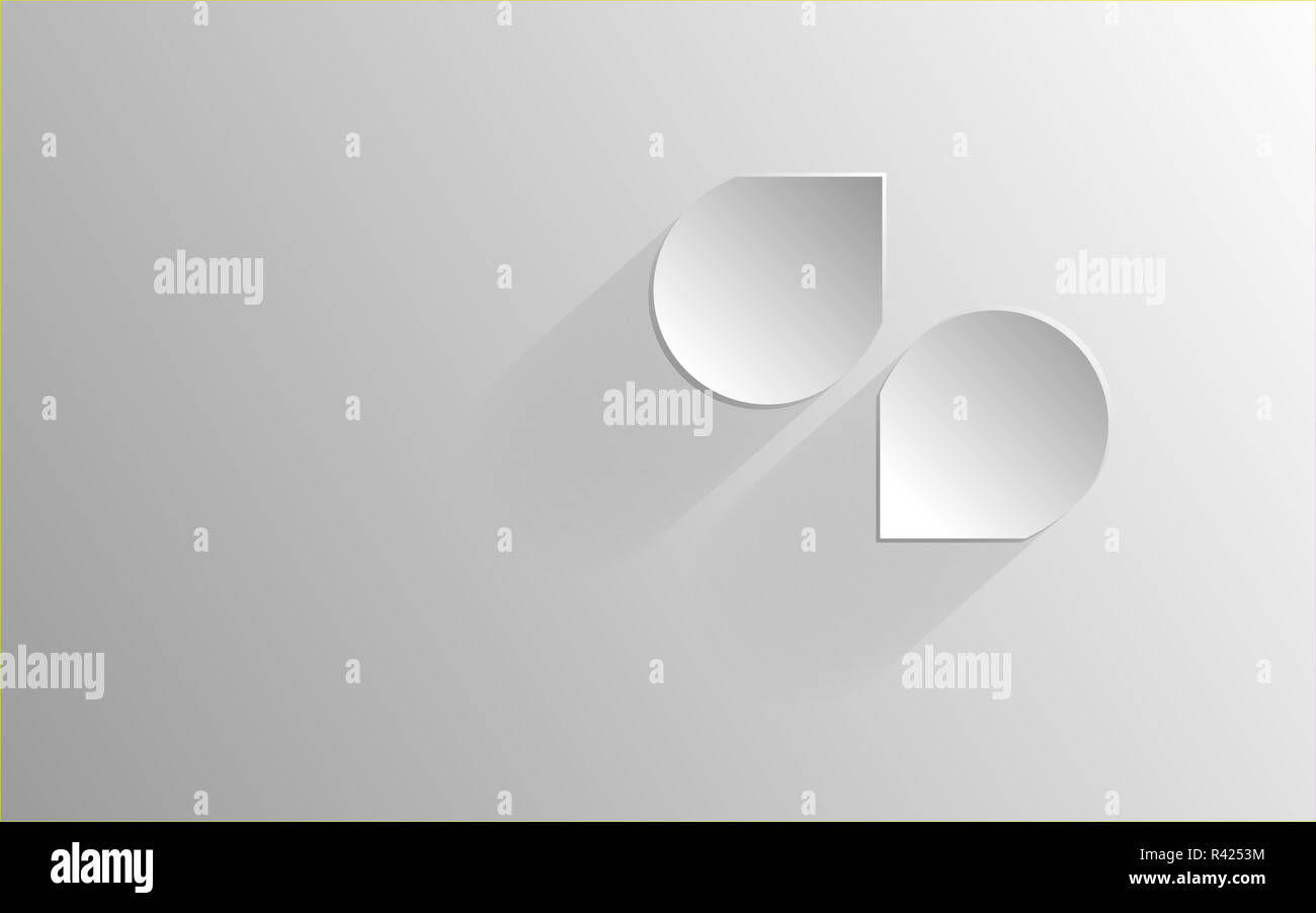 Vector abstract background composed of white BG Stock Photo - Alamy