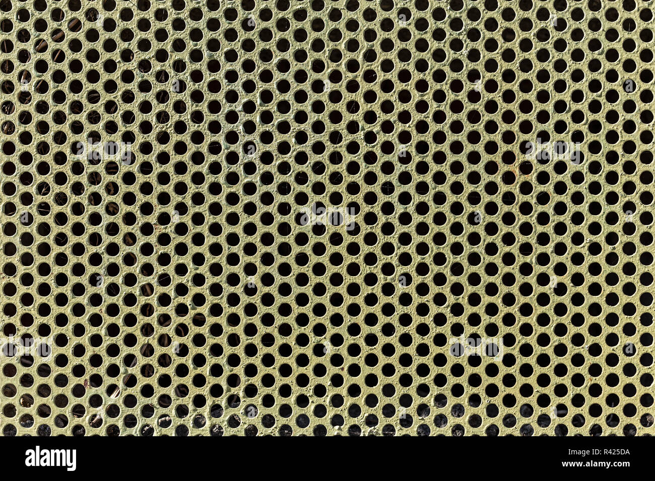 Perforated steel mesh hi-res stock photography and images - Alamy