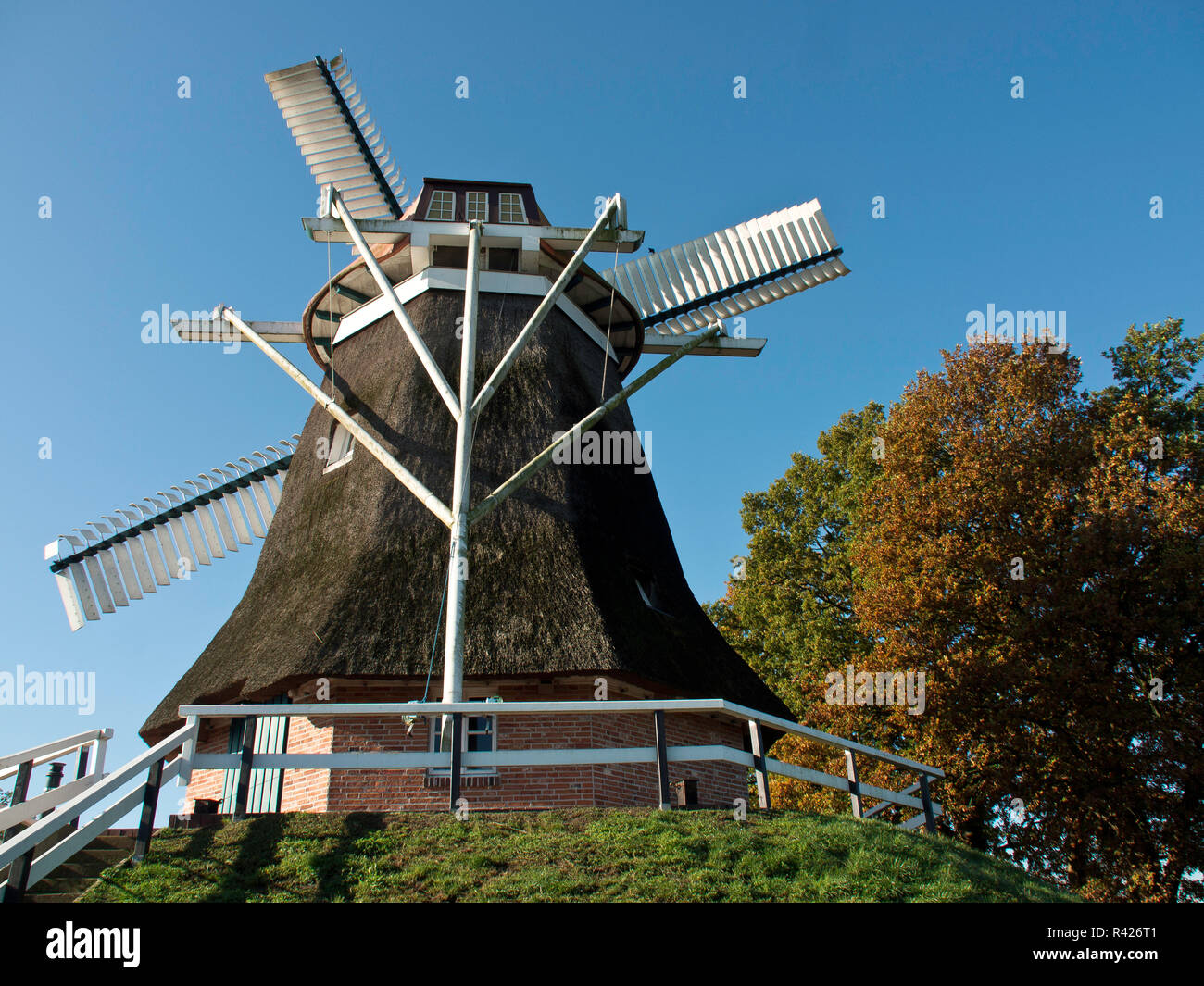 Wing windmill wing mills grind hi-res stock photography and images - Alamy