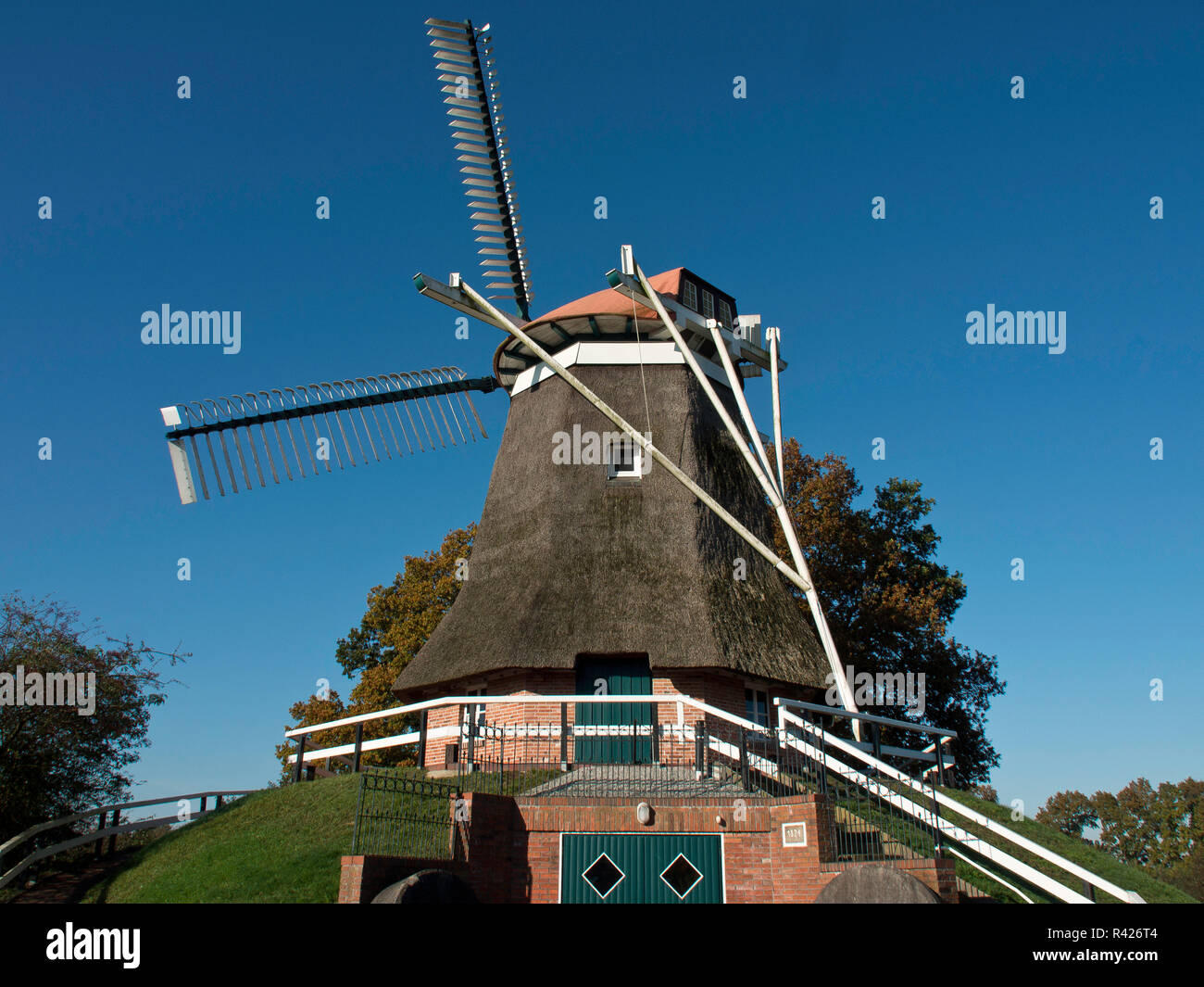 Wing windmill wing mills grind hi-res stock photography and images - Alamy