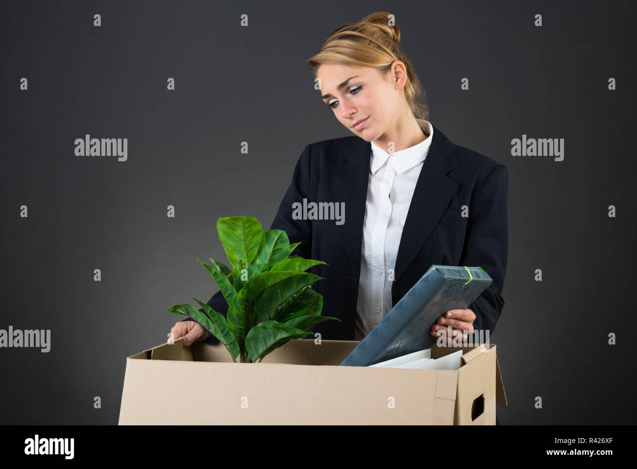 Depressing office desk hi-res stock photography and images - Alamy