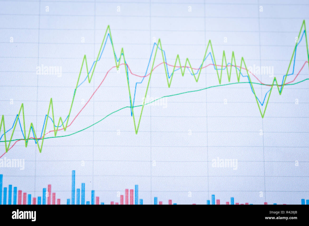 business development graph Stock Photo - Alamy