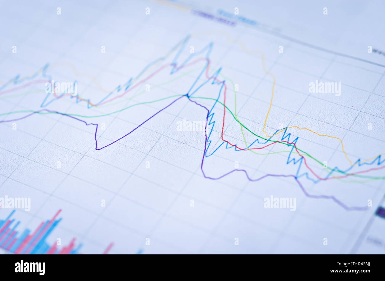 business development graph Stock Photo - Alamy
