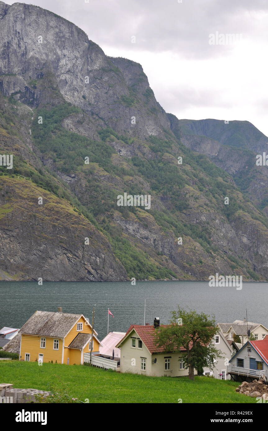 village undredal in norway Stock Photo - Alamy