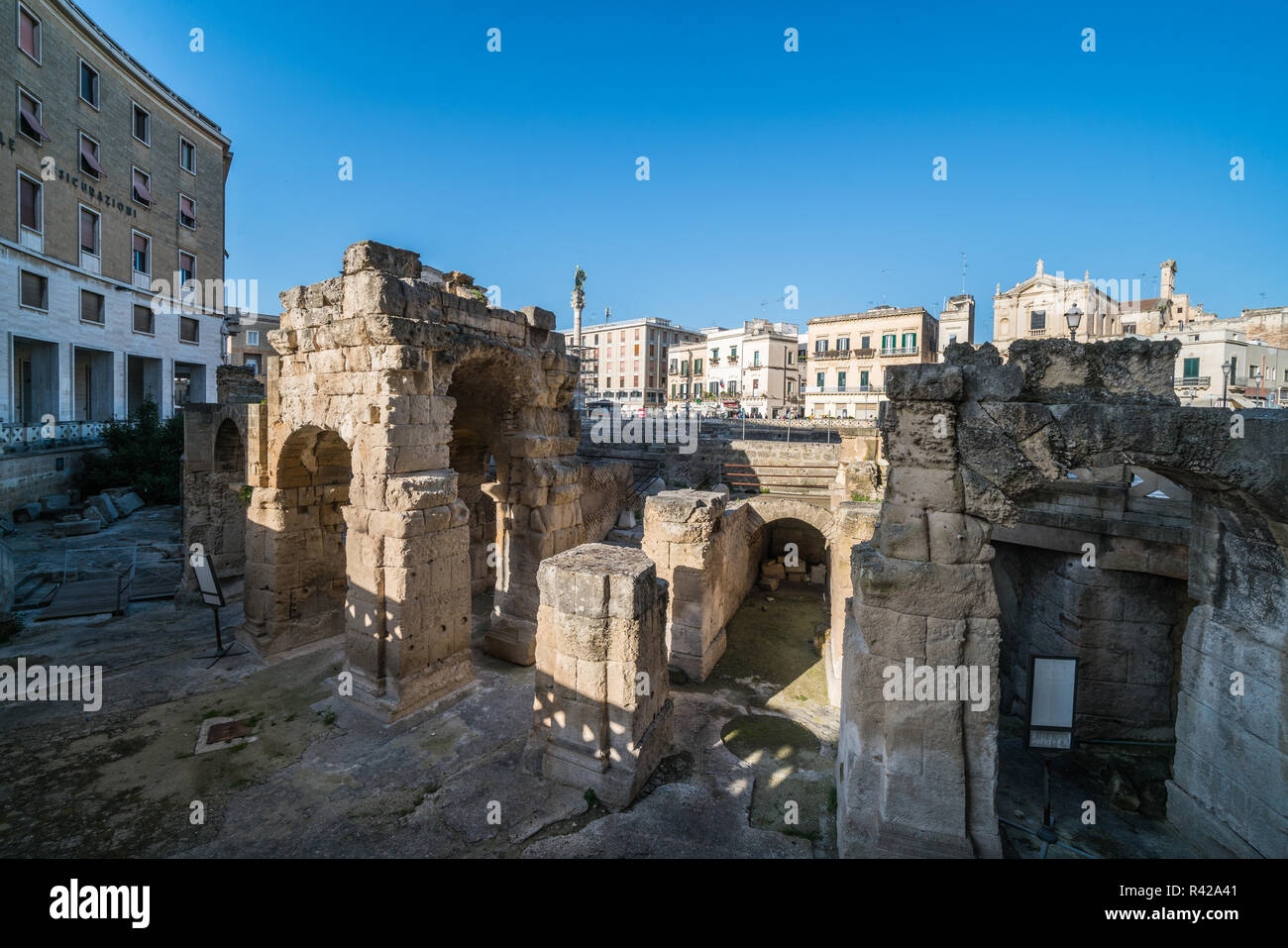 Lecce italy amphitheater hi-res stock photography and images - Alamy