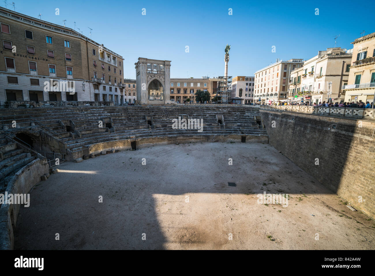 Lecce italy amphitheater hi-res stock photography and images - Alamy