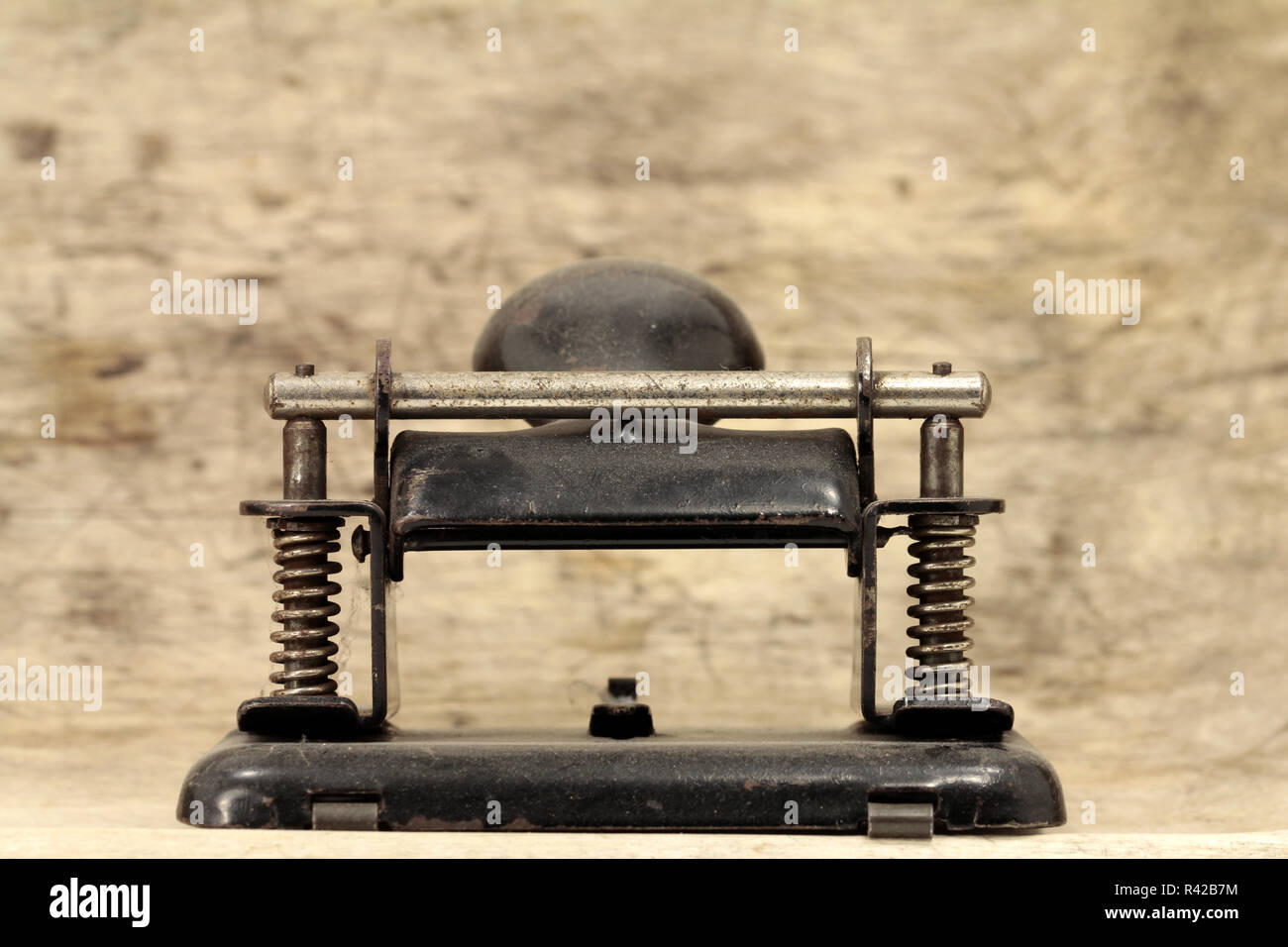 old punch for papers Stock Photo - Alamy