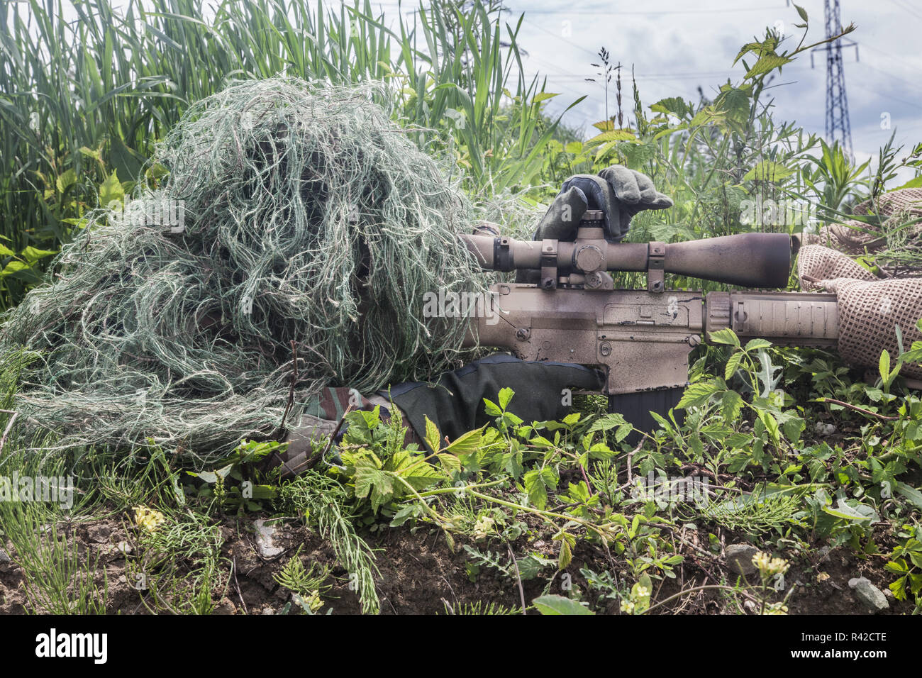 Navy Seal Sniper Stock Photo - Alamy