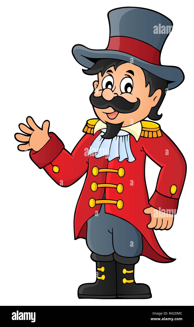 Ringmaster circus hi-res stock photography and images - Alamy
