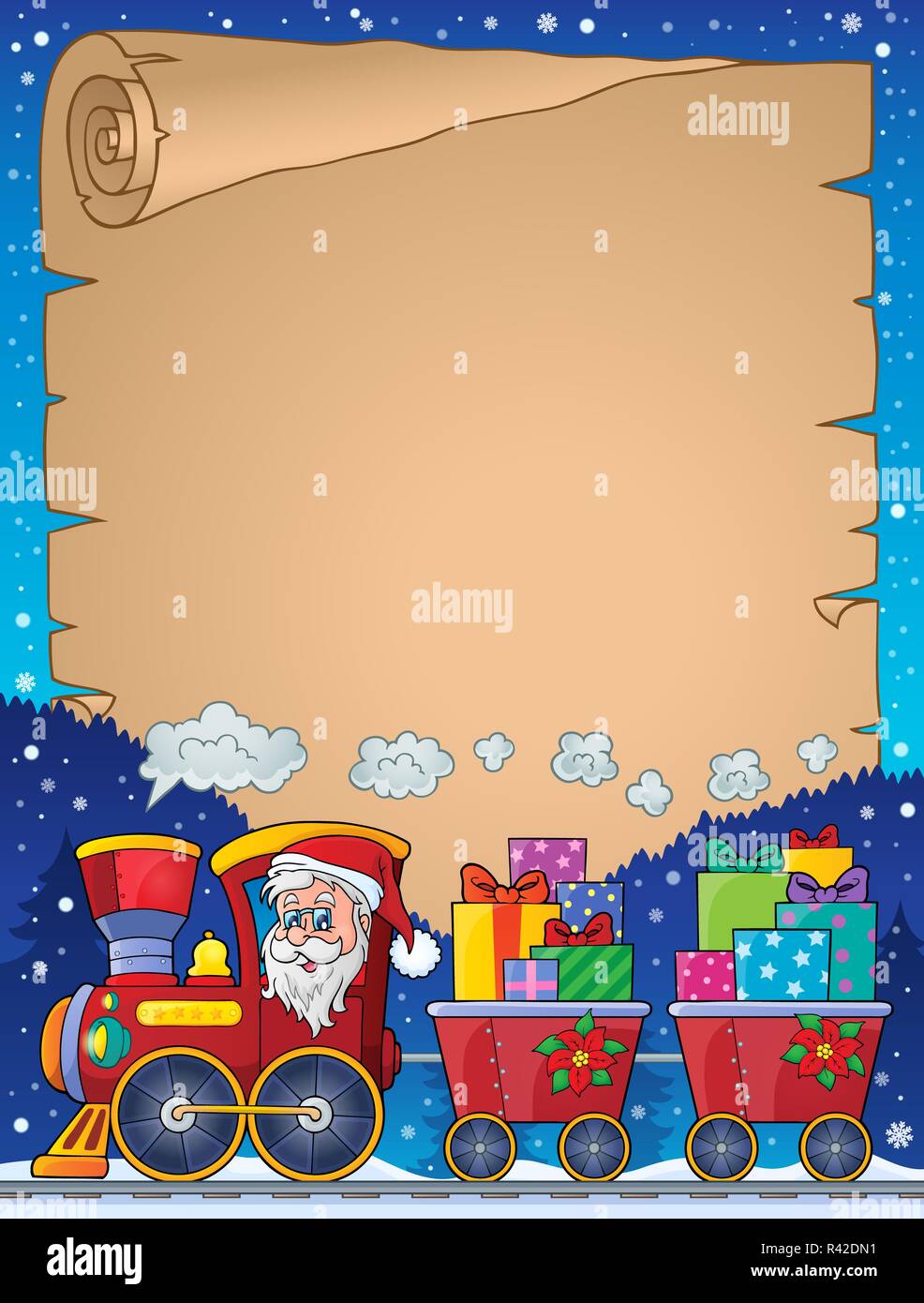 Christmas railway presents hi-res stock photography and images - Alamy