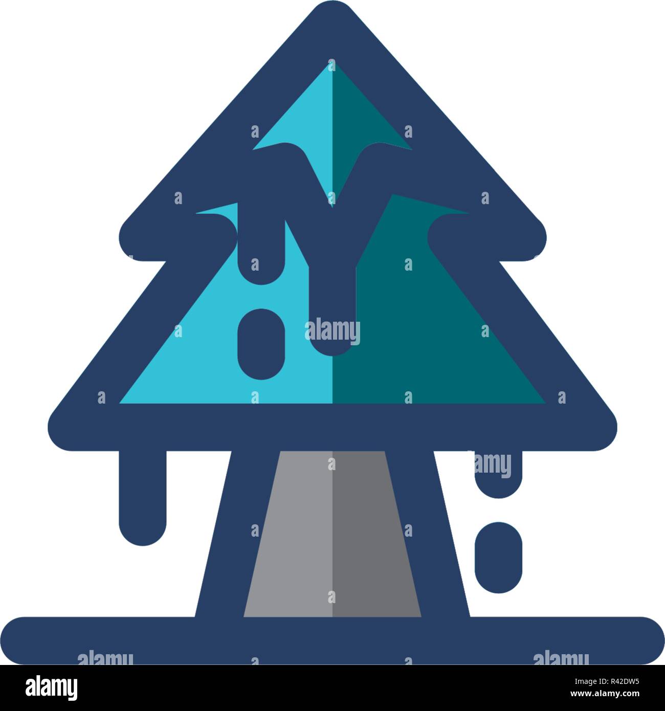 Recycling tree branch Stock Vector Images - Alamy