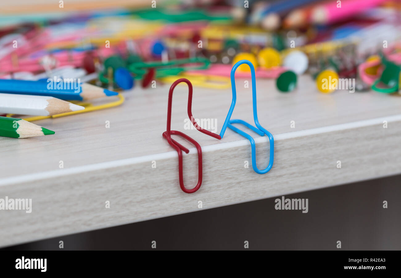 Paperclip People Clipart