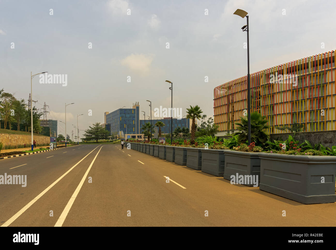 Kigali street hi-res stock photography and images - Alamy