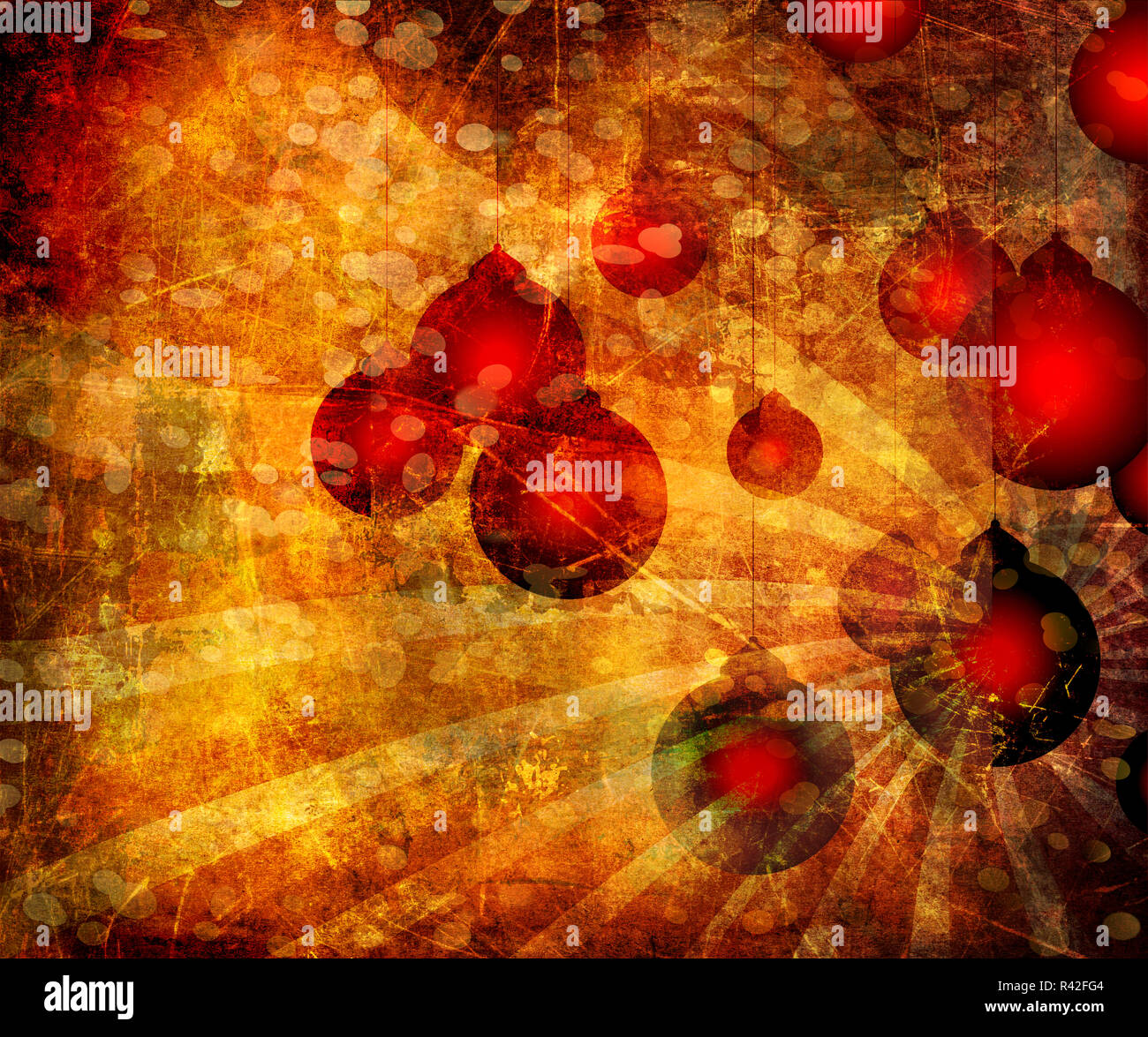 christmas balls texture Stock Photo - Alamy