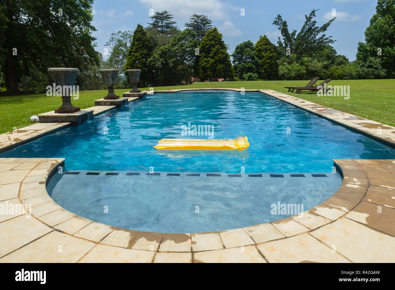 Swimming Pool Air Matt Stock Photo - Alamy