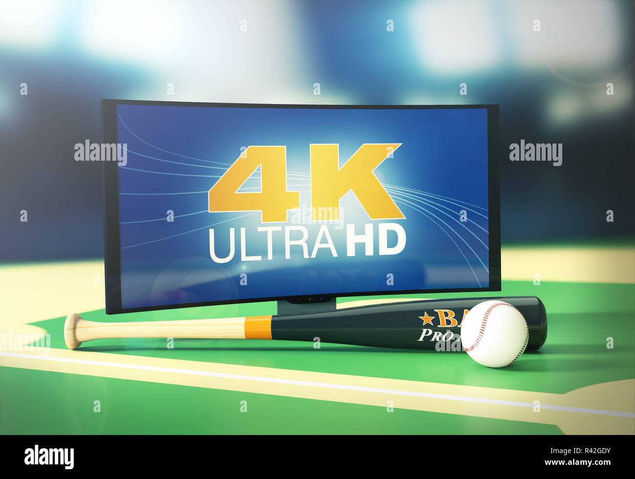 Baseball field 4k hi-res stock photography and images - Alamy