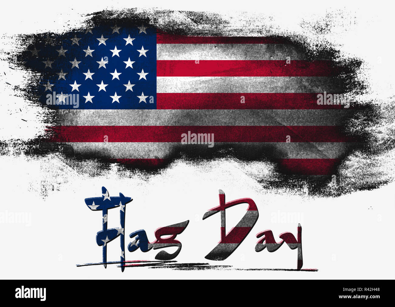 Flag of United States, USA Flag Day Stock Photo - Alamy