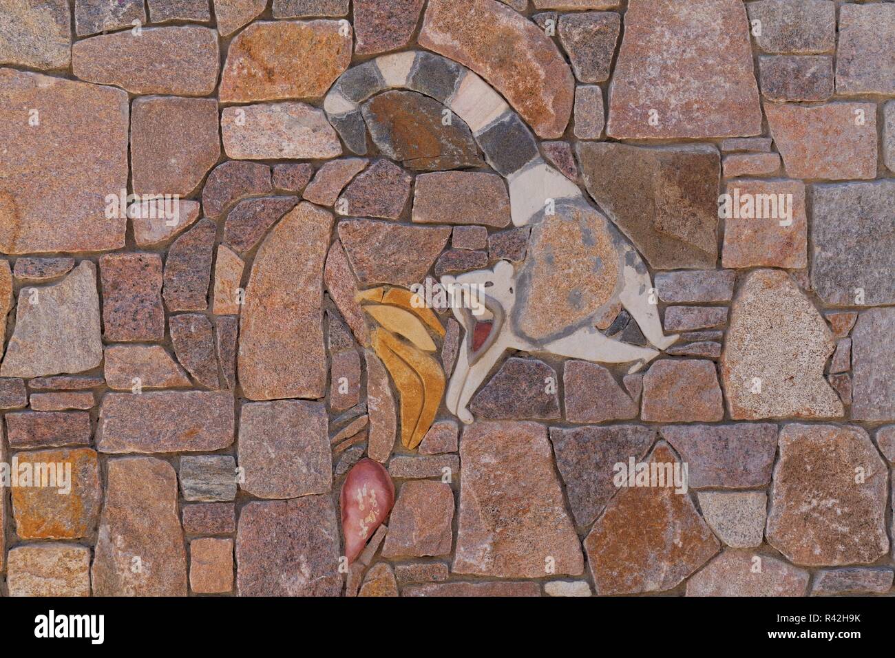 cats lemur as mosaic Stock Photo - Alamy