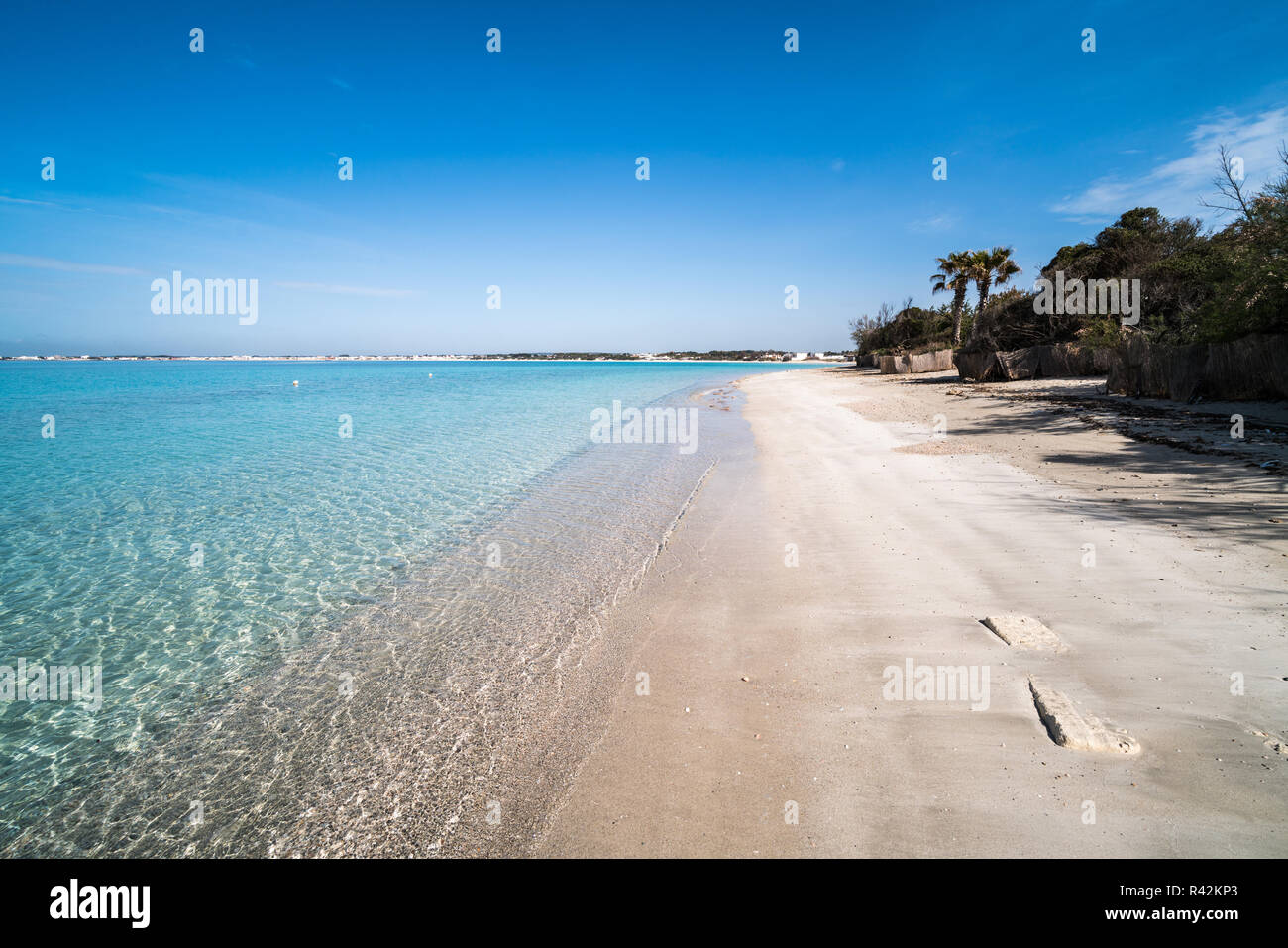 Beach, Salento, Italy, Europe Stock Photo - Alamy