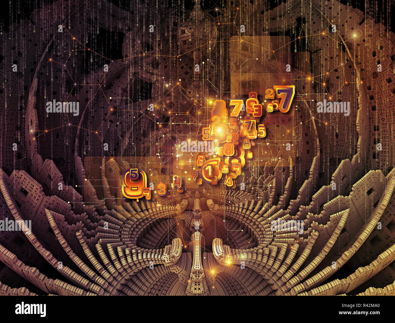 Perspectives of Math Design Stock Photo - Alamy