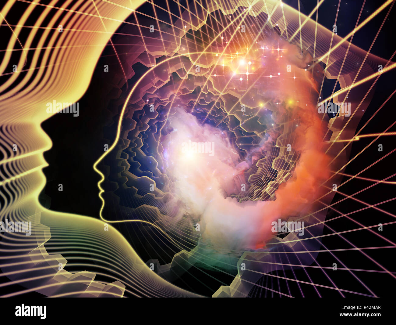 Dance of Soul and Mind Stock Photo - Alamy