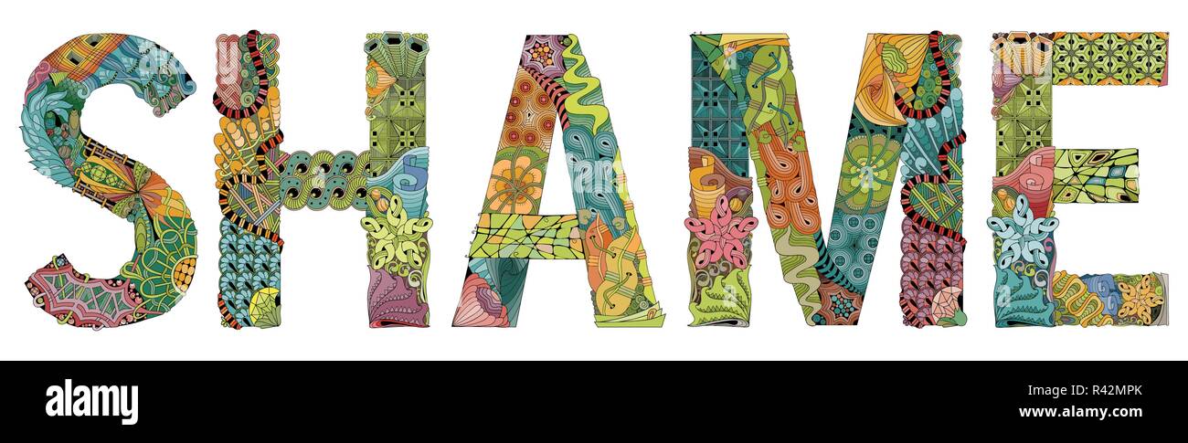 Badge of shame Stock Vector Images - Alamy