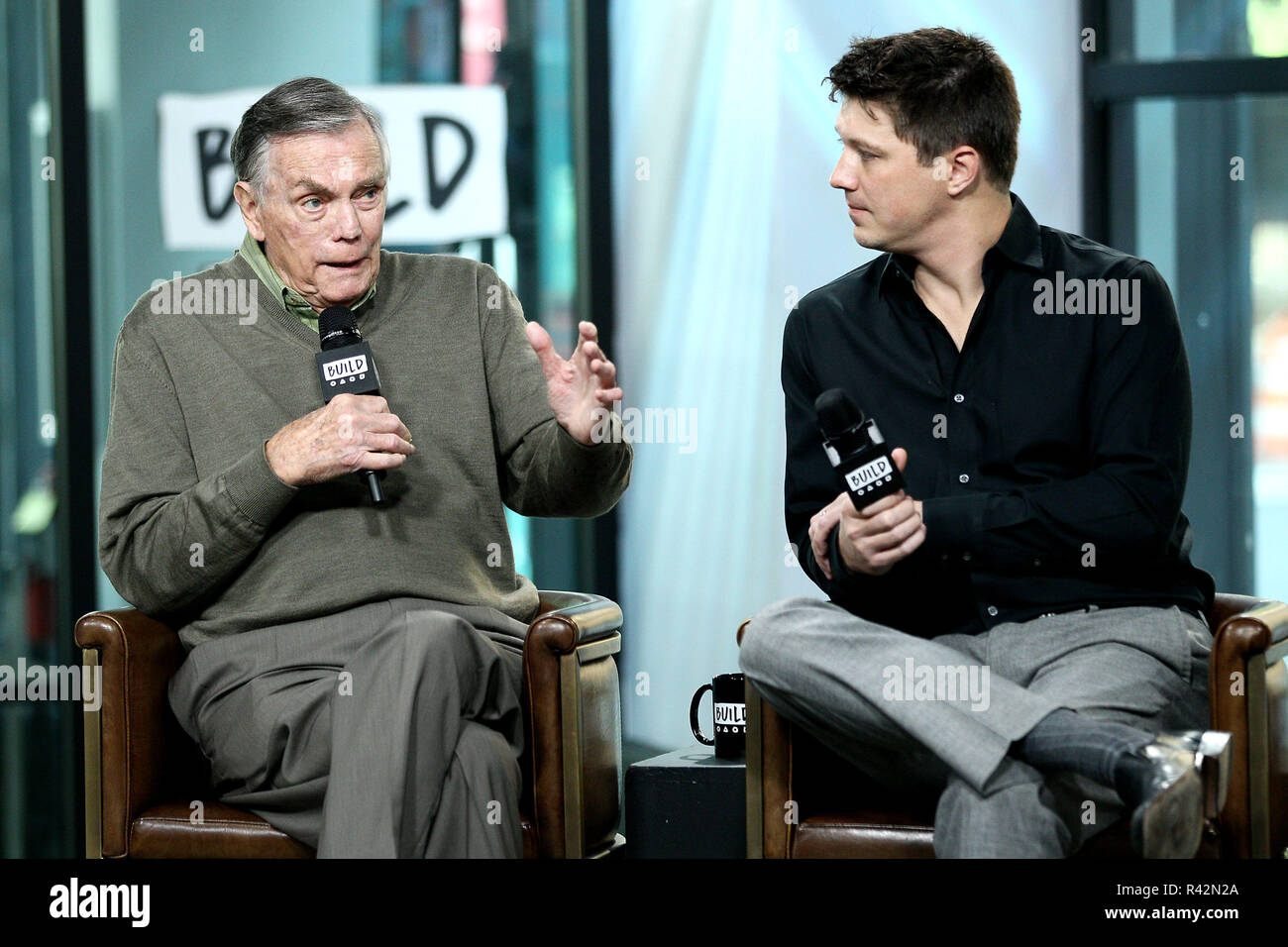 NEW YORK, NY - NOVEMBER 02: Build presents Peter Marshall and Jason ...