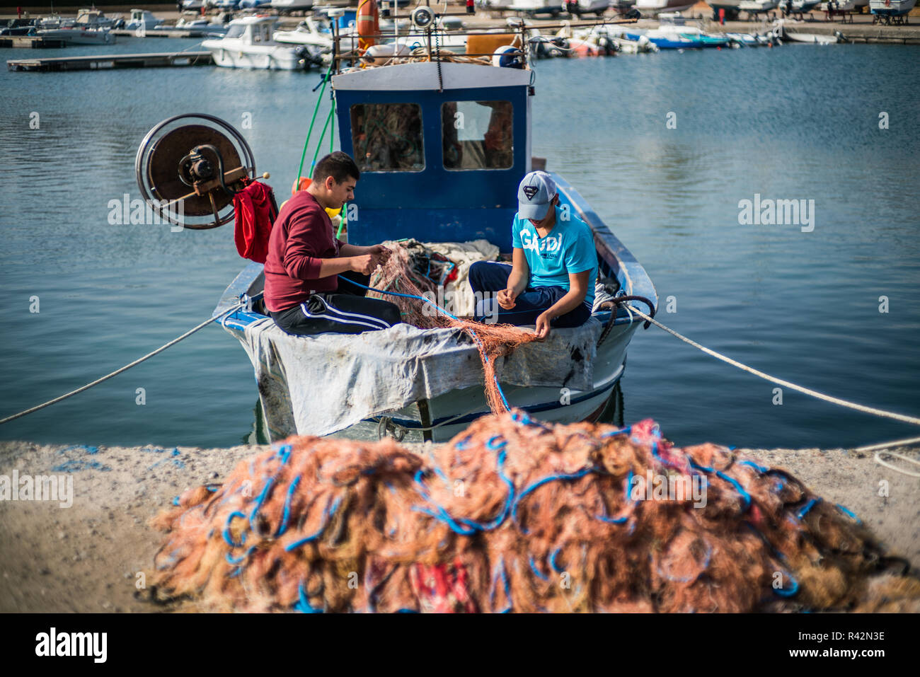 Fisherman caorle hi-res stock photography and images - Alamy