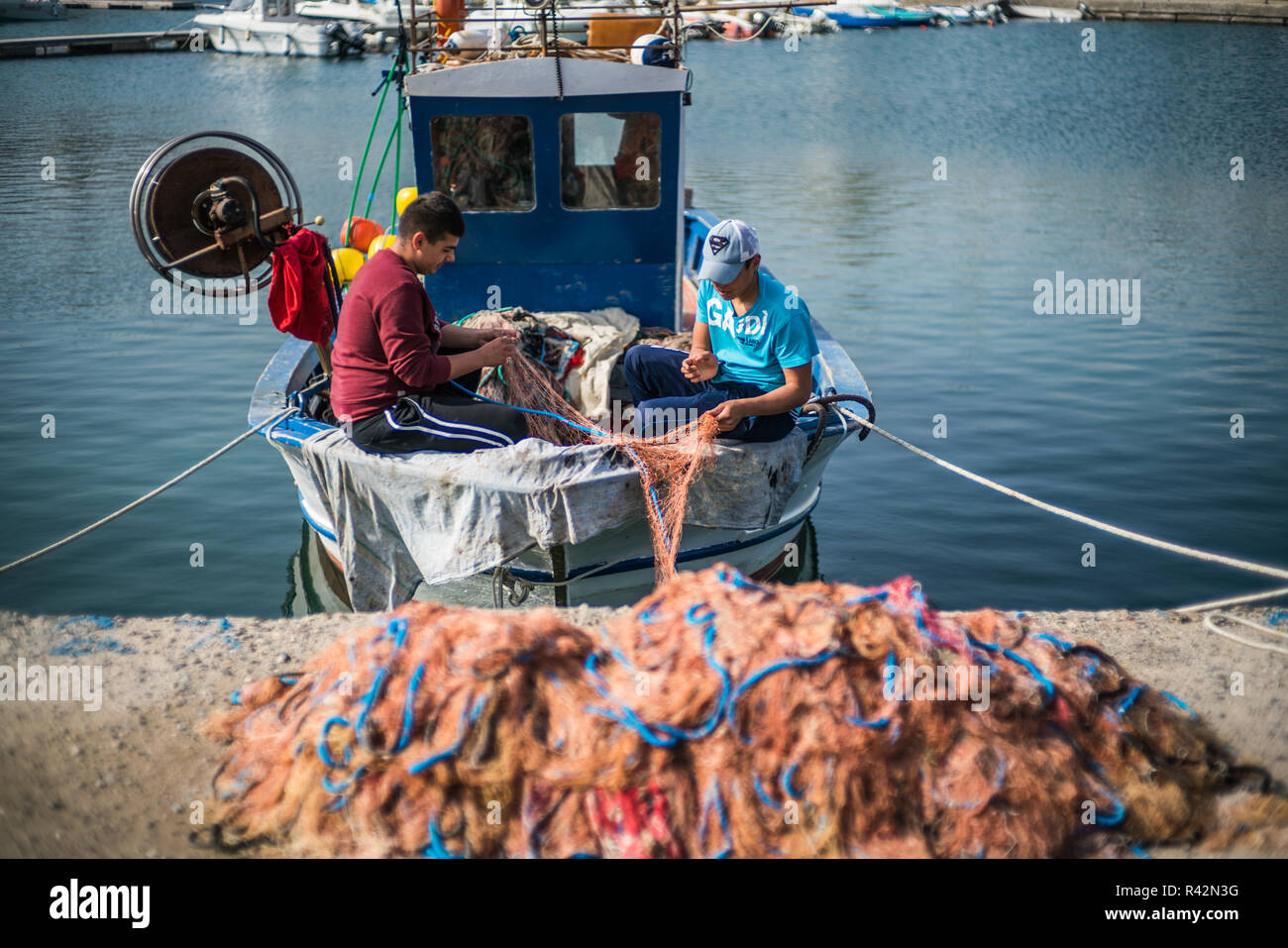 Fisherman caorle hi-res stock photography and images - Alamy