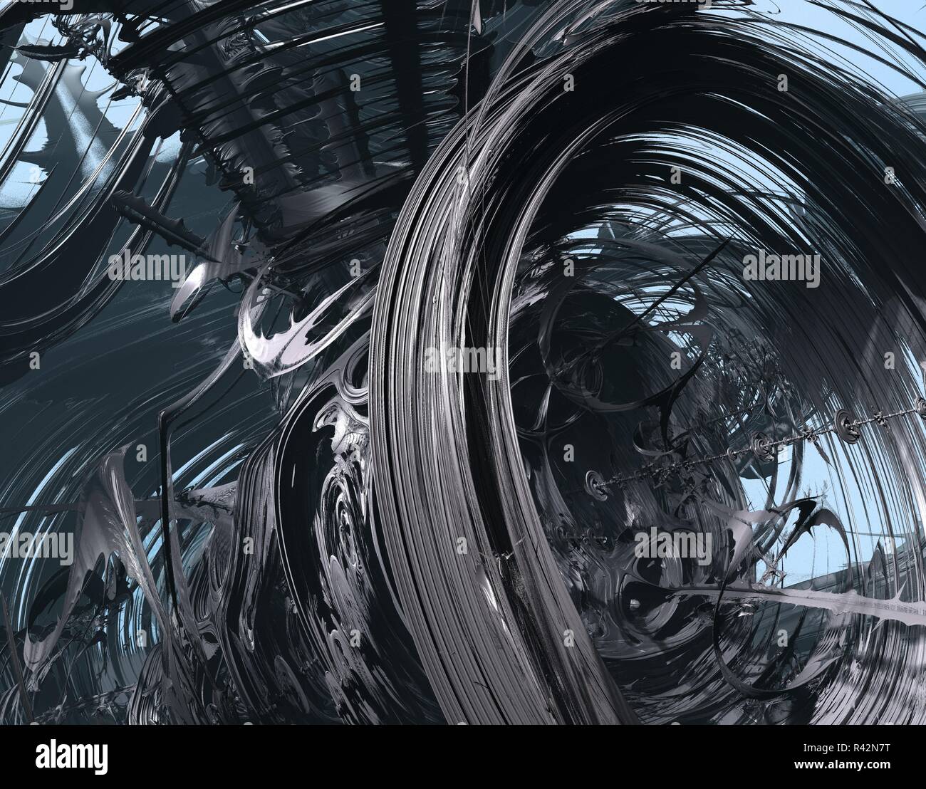 fractals computer graphics Stock Photo - Alamy