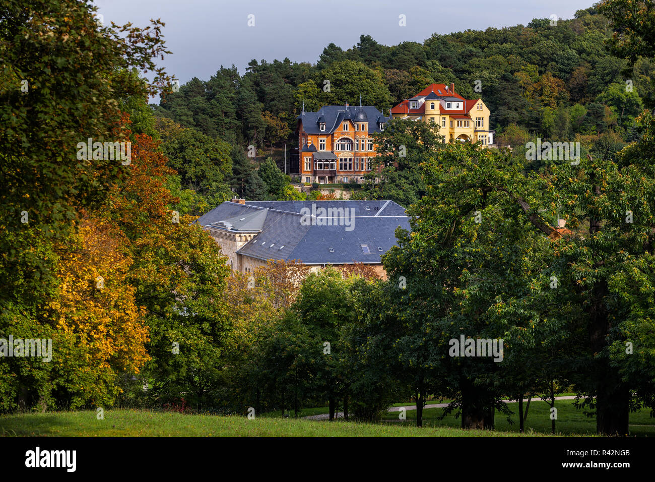 look at the schlosshotel blankenburg Stock Photo - Alamy
