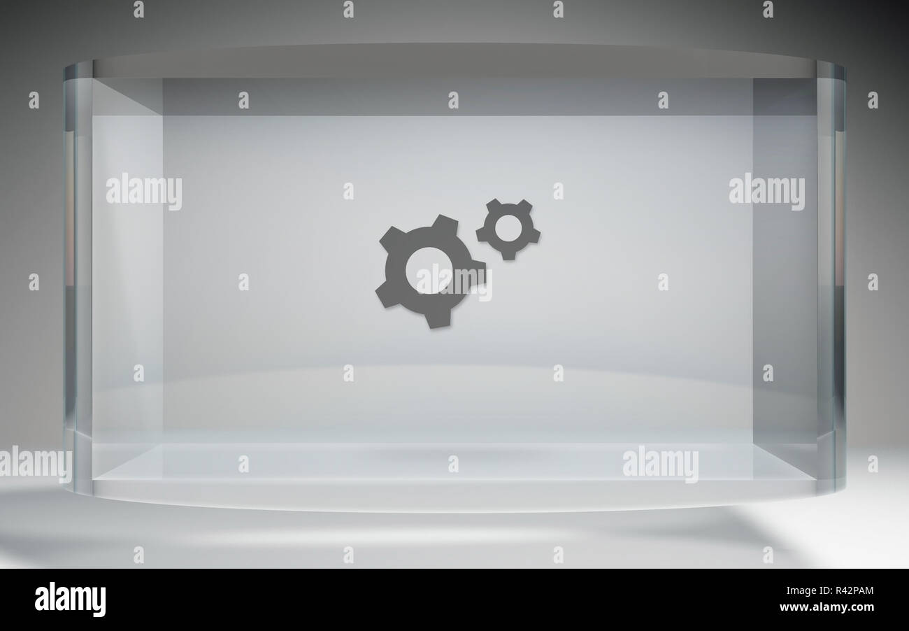 futuristic crystal display tools Stock Photo - Alamy