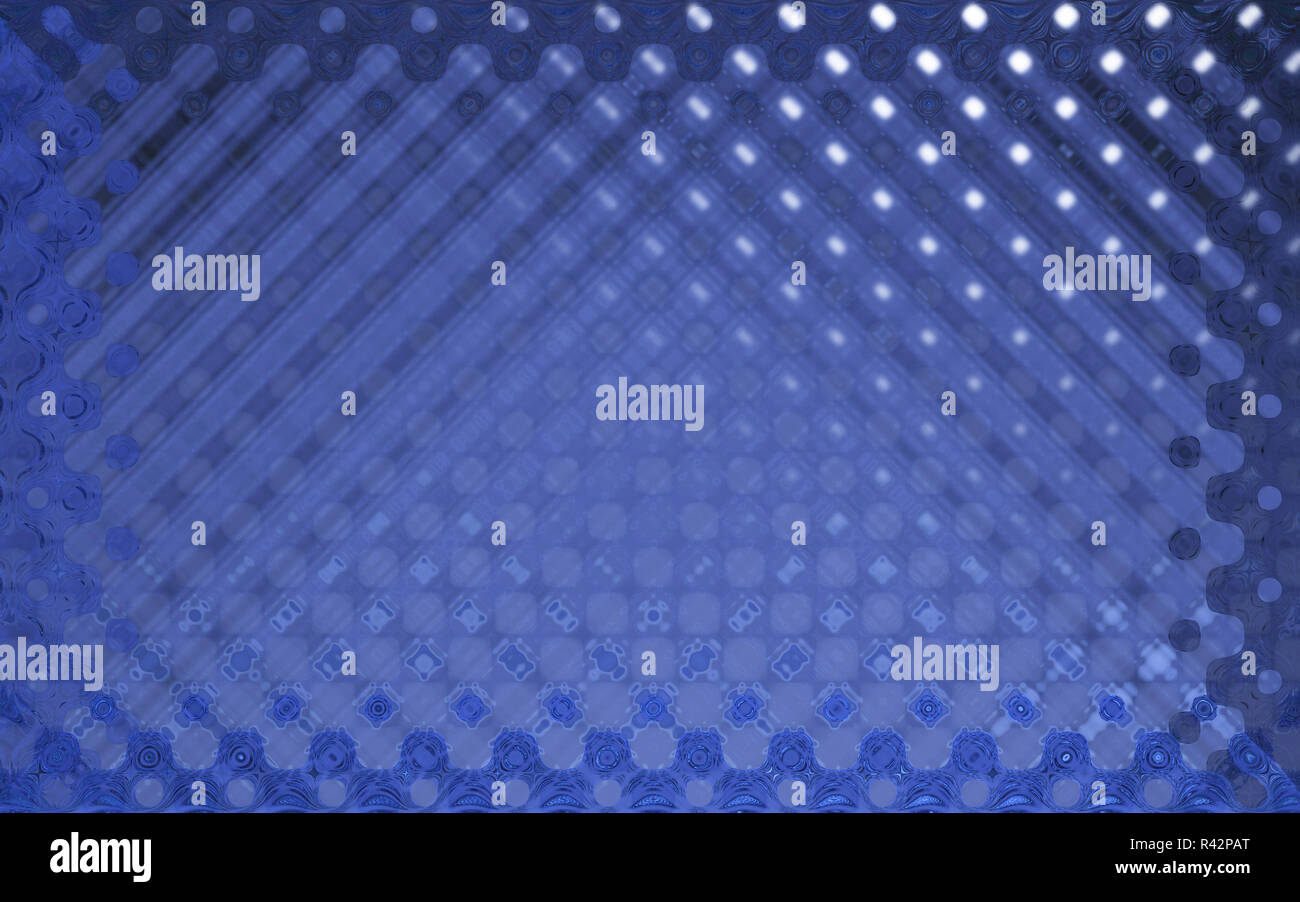 crystal pattern blue Stock Photo - Alamy