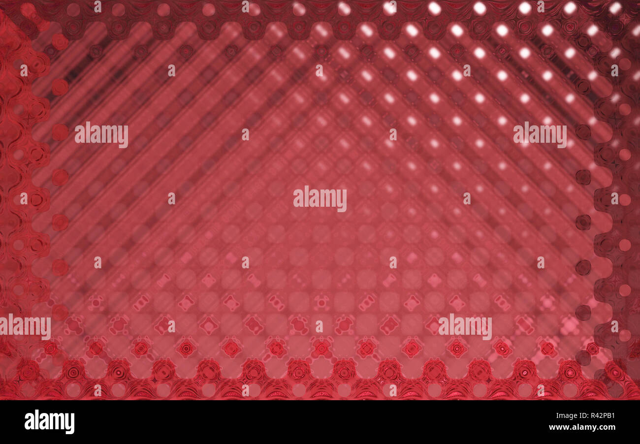 crystal pattern red Stock Photo - Alamy