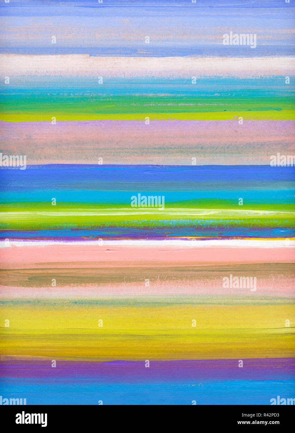 stripes colorful hand painted Stock Photo - Alamy