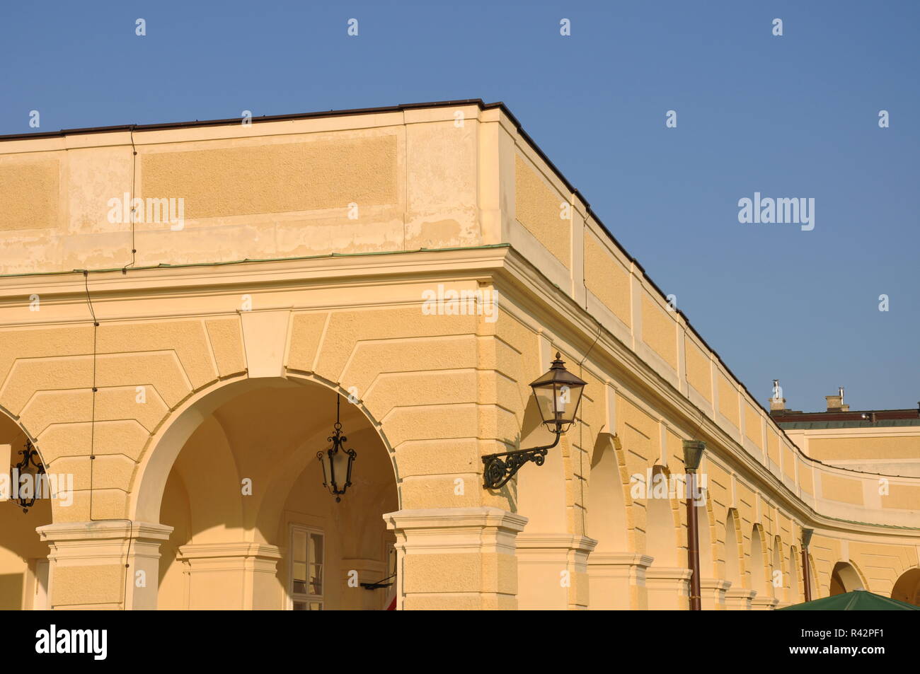 vienna schonbrunn palace annex building atrium Stock Photo - Alamy