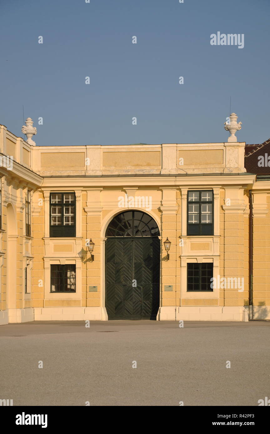vienna schonbrunn palace annex building atrium Stock Photo - Alamy