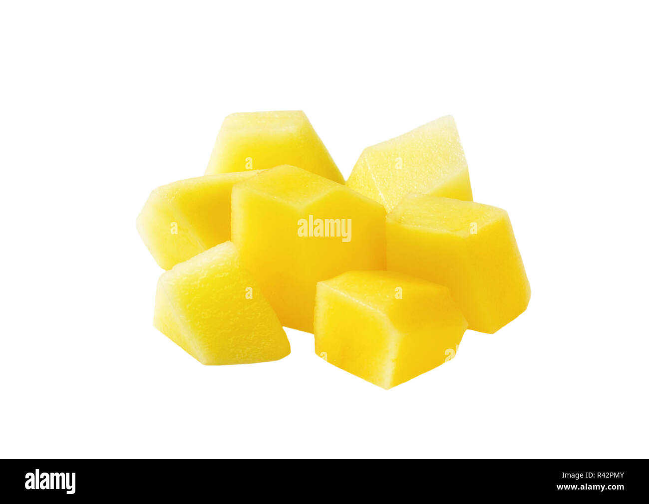 Diced potatoes Cut Out Stock Images & Pictures - Alamy