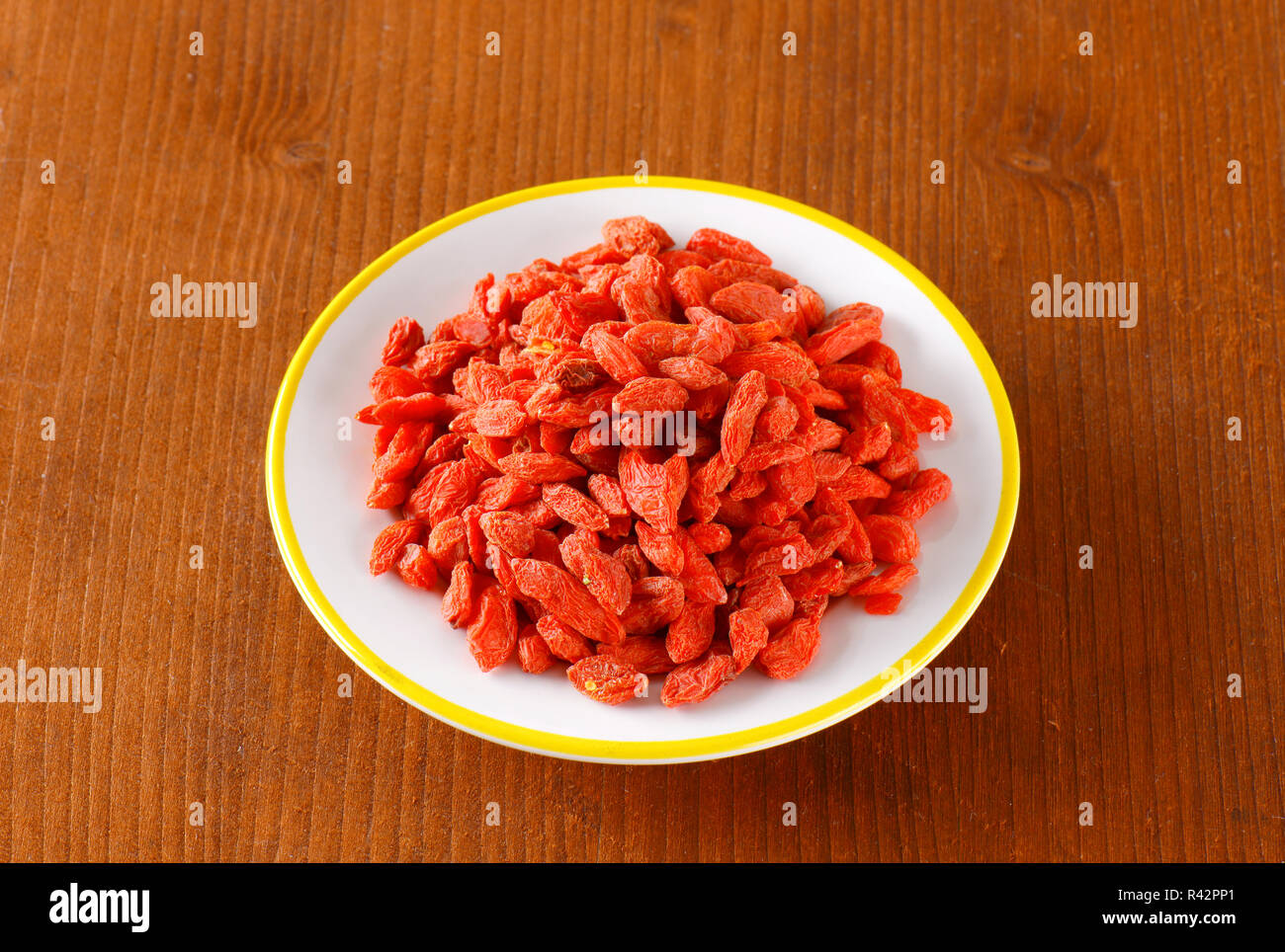 Dried wolf berries Stock Photo - Alamy