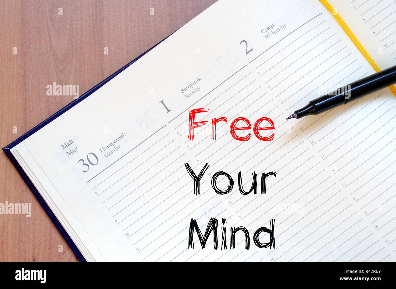 Slogan mind open creative idea hi-res stock photography and images - Alamy