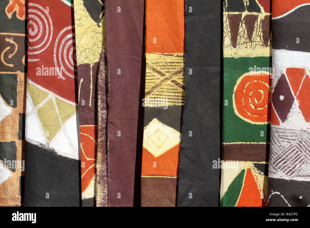 african fabrics and patterns Stock Photo - Alamy