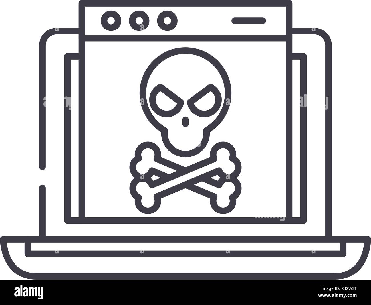 Computer Virus Symbol