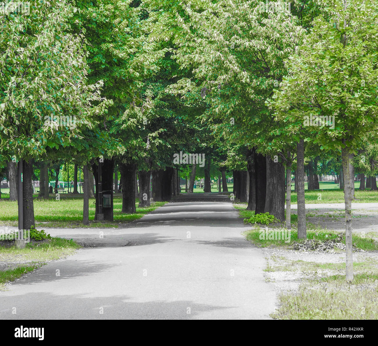 Dalla Chiesa park in Collegno Stock Photo - Alamy