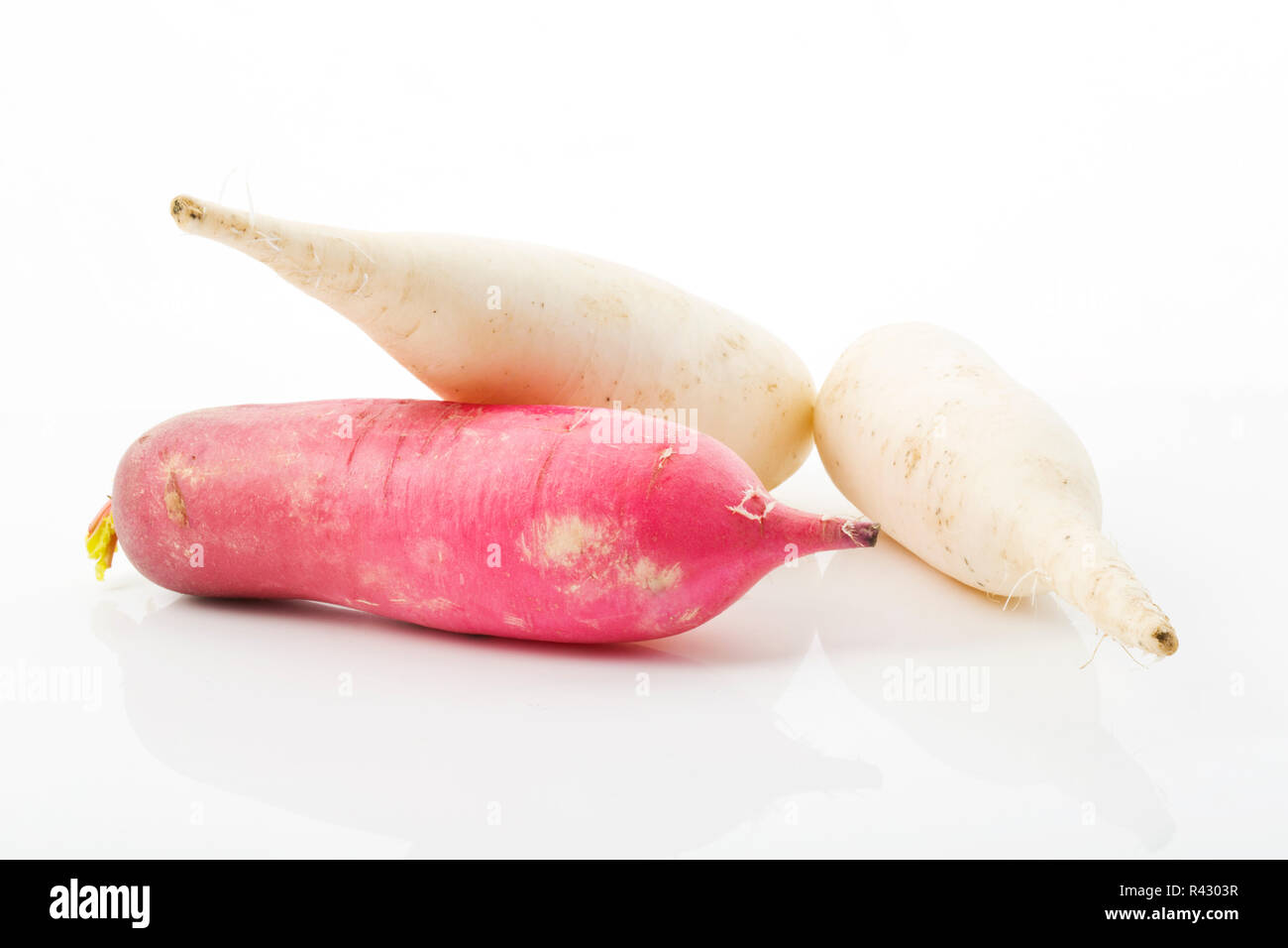 red and white radish Stock Photo - Alamy