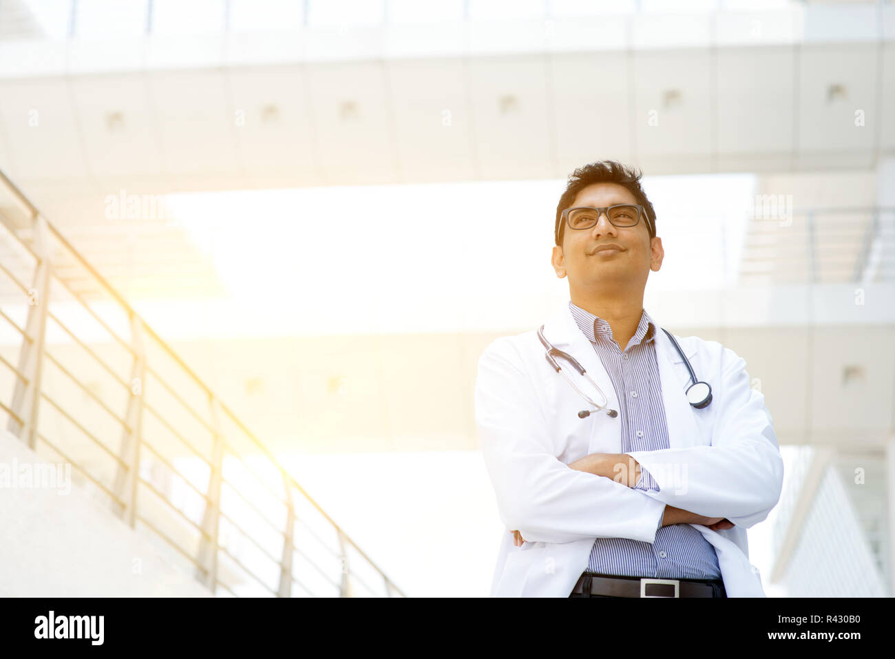 Asian medical doctor portrait Stock Photo - Alamy
