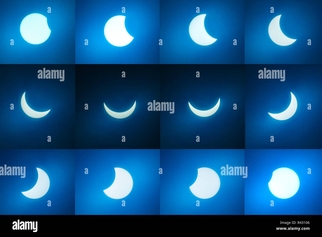 Eclipse Progression High Resolution Stock Photography and Images - Alamy