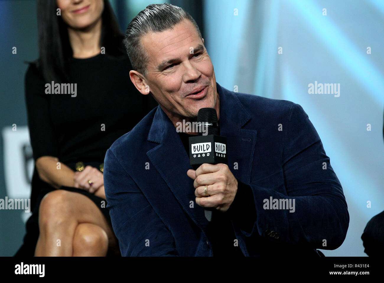NEW YORK, NY - OCTOBER 17: Build presents cast member Josh Brolin ...