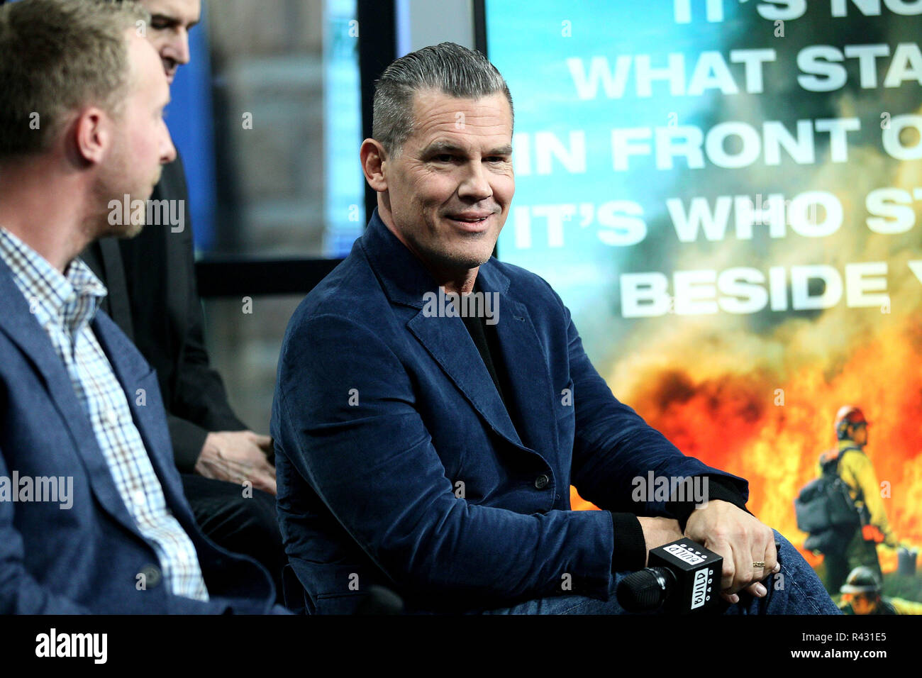 NEW YORK, NY - OCTOBER 17: Build presents cast member Josh Brolin ...