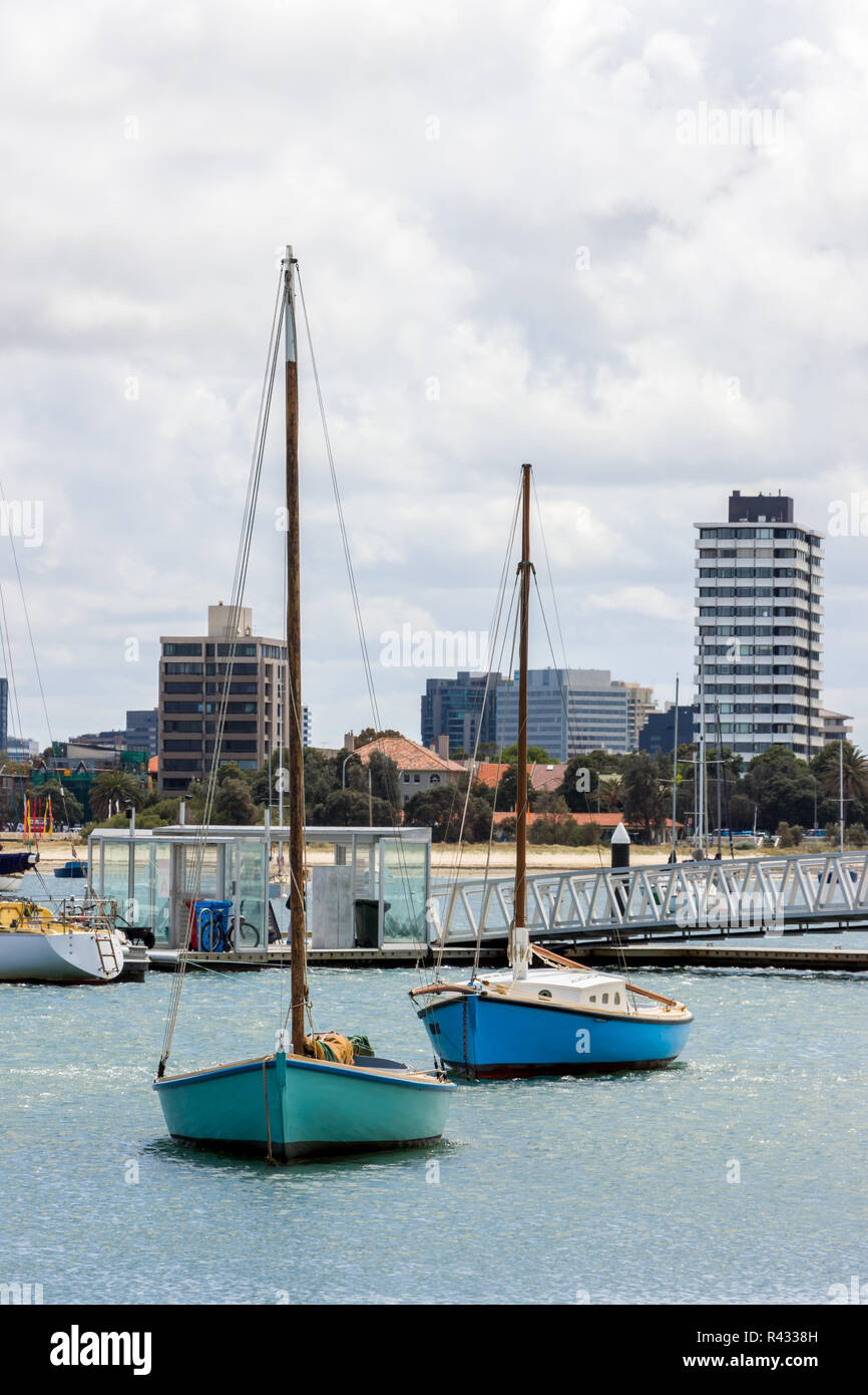 Australian Fishing Couta Boats Stock Photo - Alamy